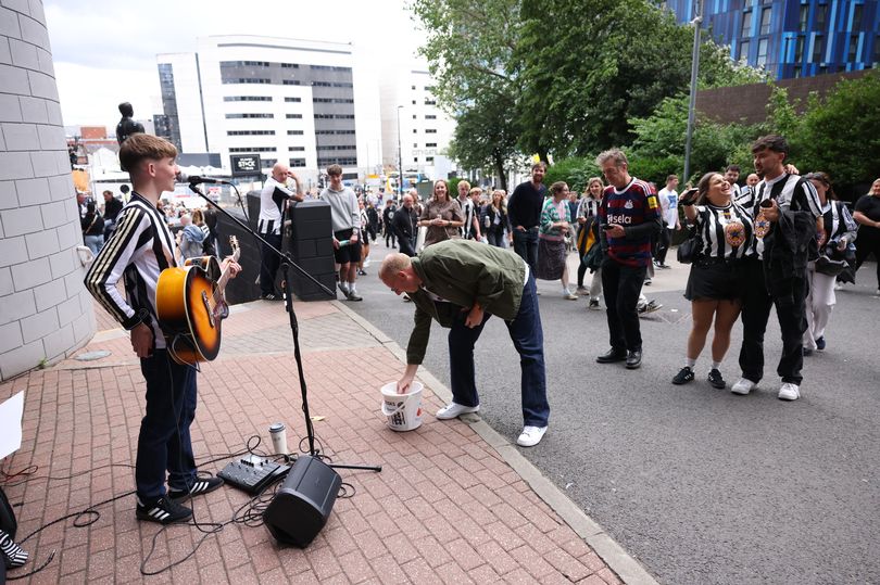 Sam Fender fan who ended up on stage at St James' Park raises thousands ...