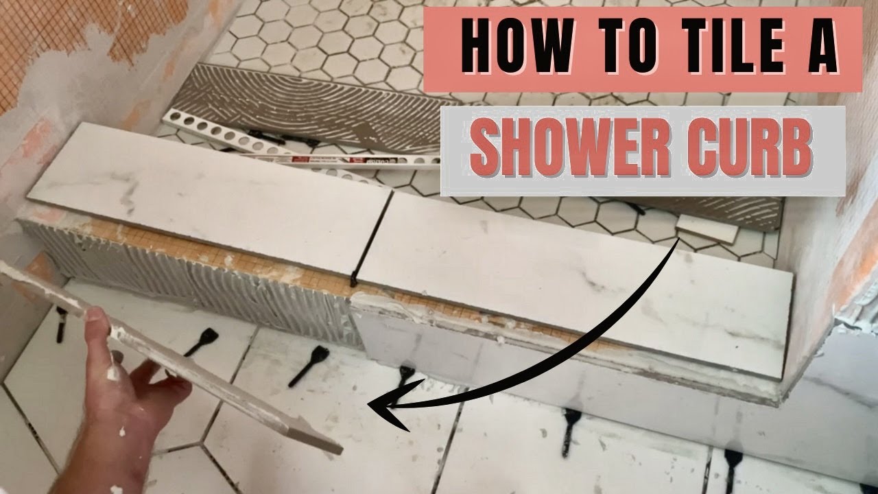 Schluter Shower Curb Tile Installation Made Easy