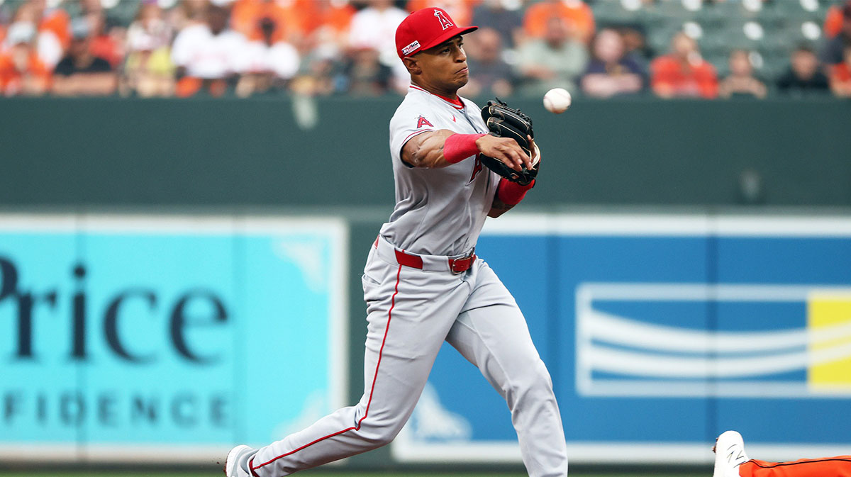 Angels’ Christian Moore makes immediate highlight in MLB debut vs. Yankees