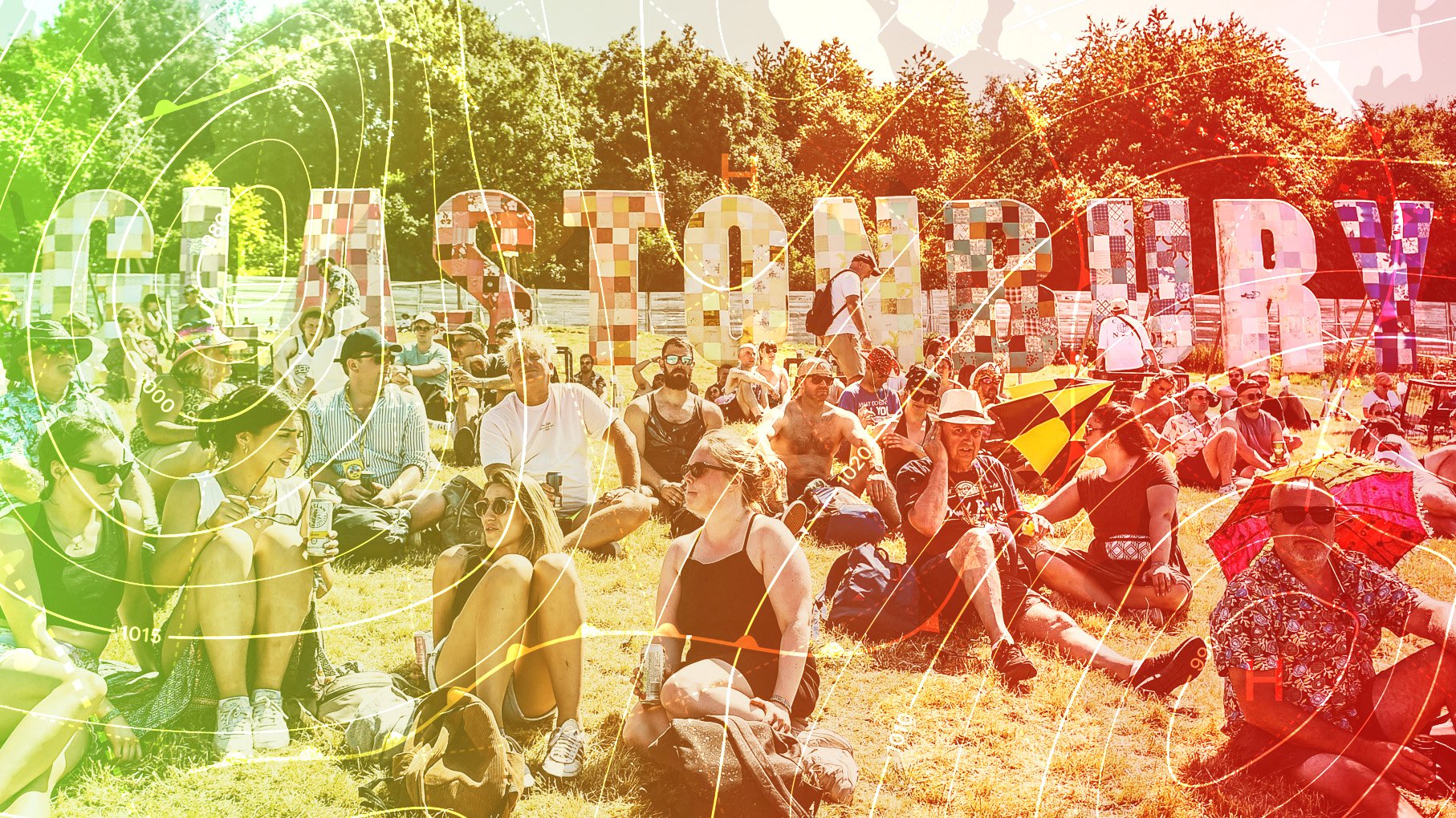 Glasto Fans Flock to YouTuber Gav for Weather Updates