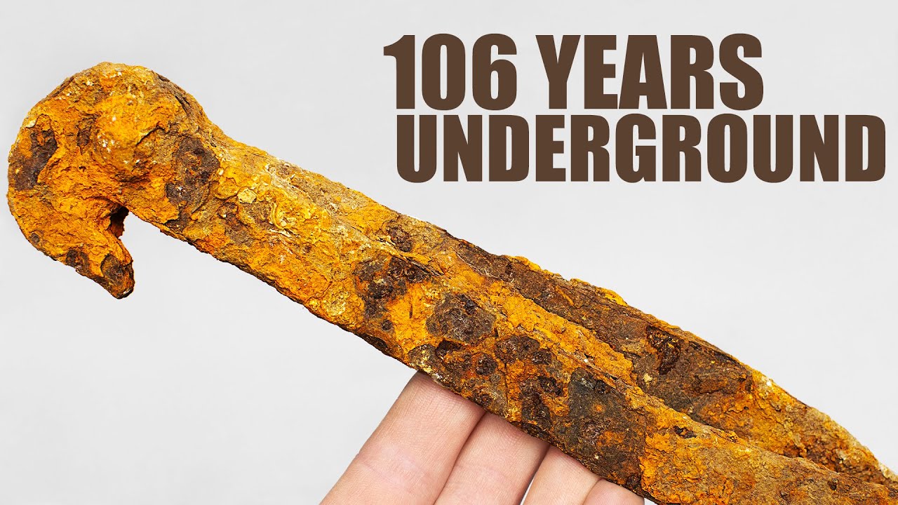 Bringing WW1 wire cutters back from rust and time