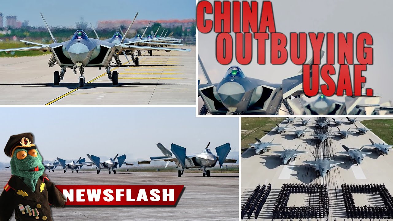 China’s fighter jet output going through the roof