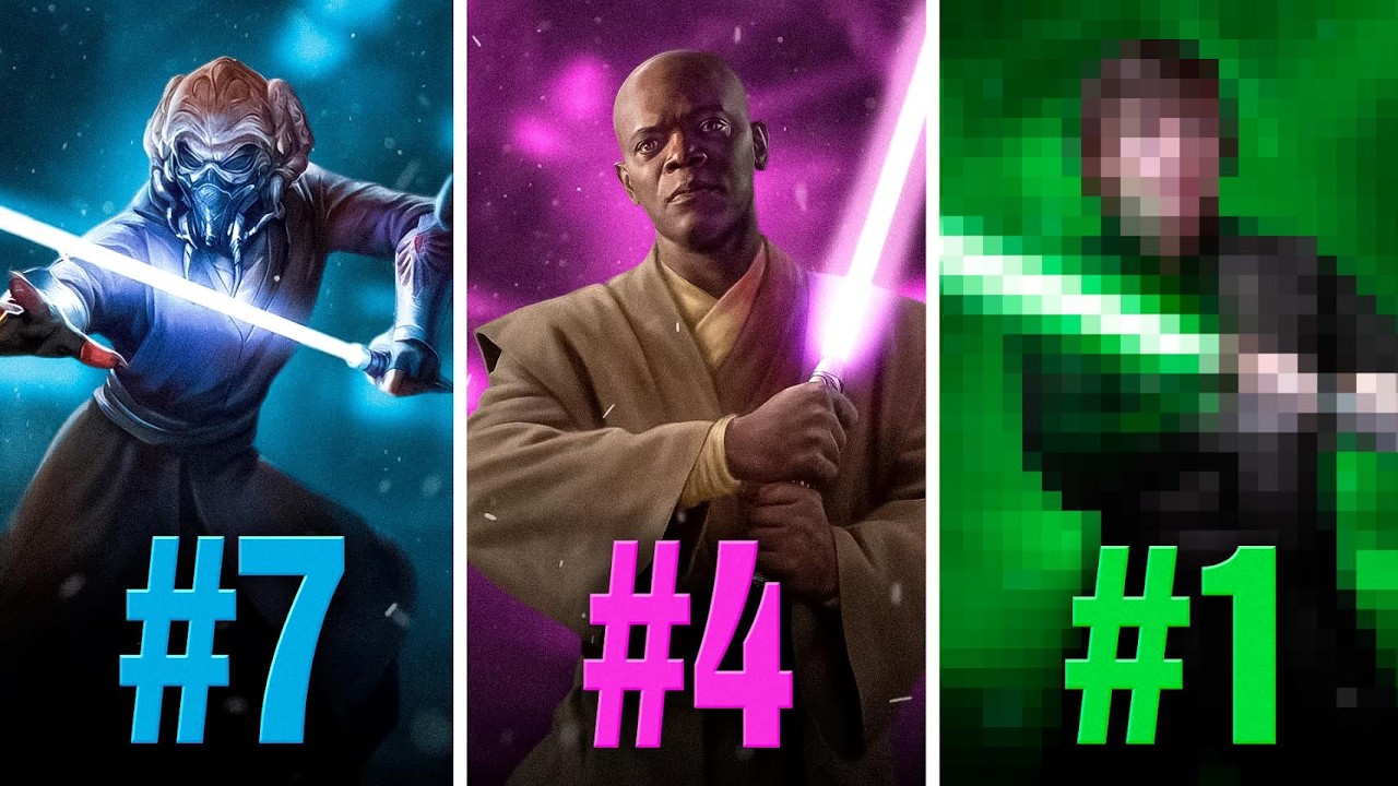 Ranking the strongest Jedi of all time