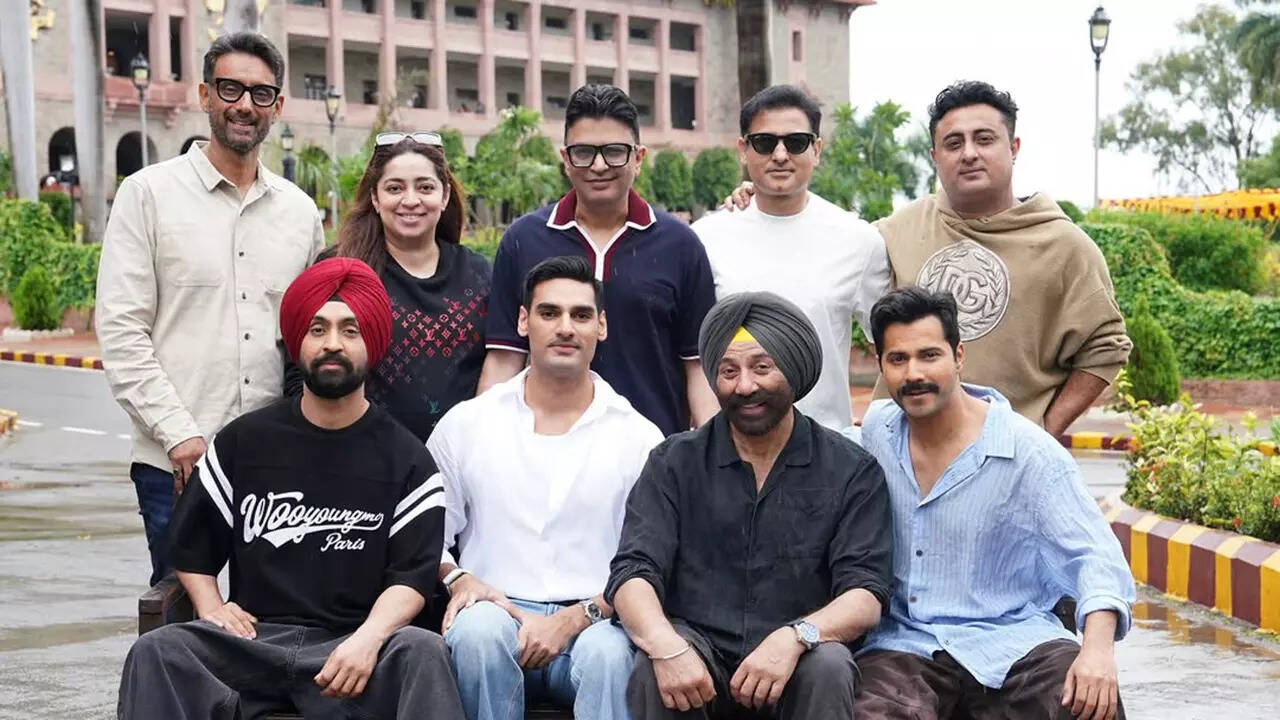 Sunny Deol starts the 3rd schedule of 'Border 2' at NDA; Diljit Dosanjh and Ahan Shetty join the ...