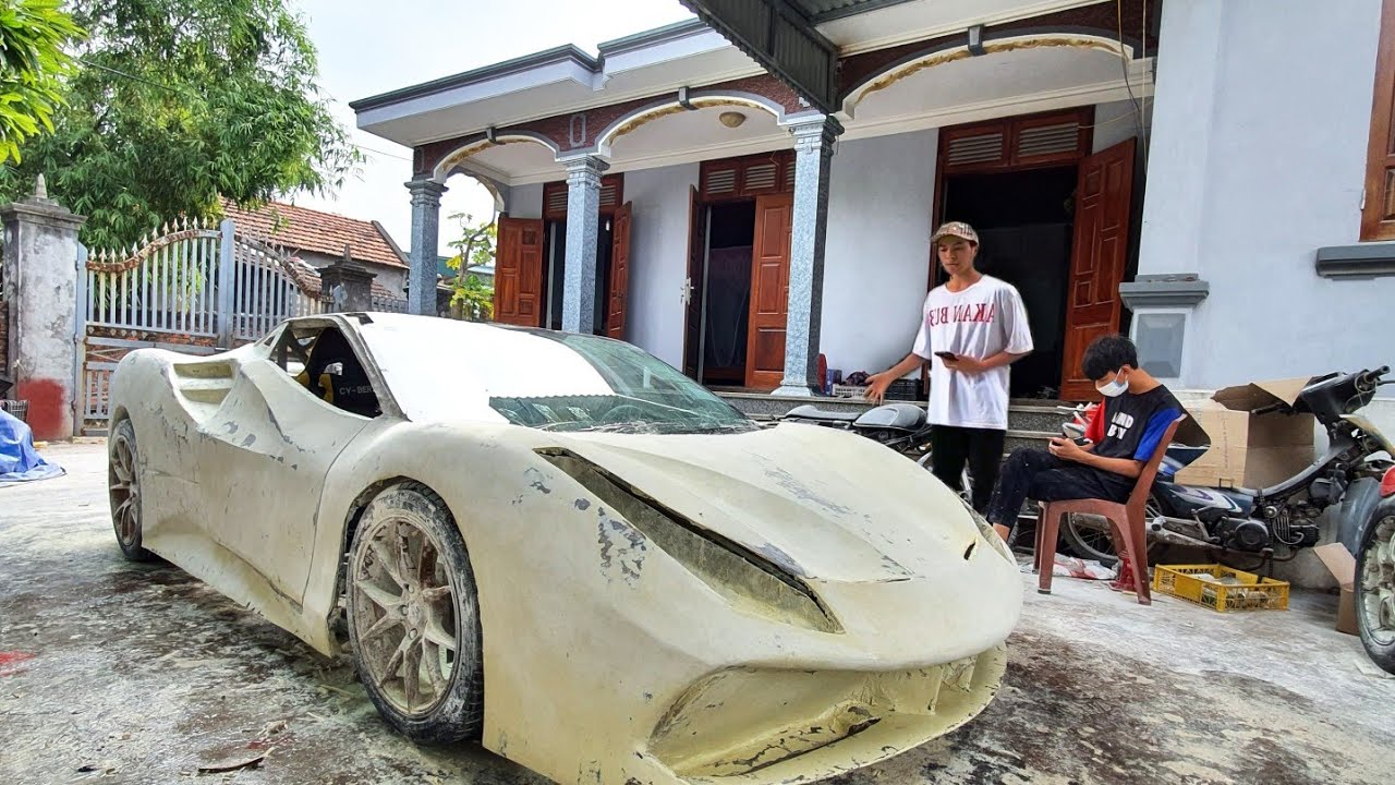 The process of homemade a ferrari in 60 days