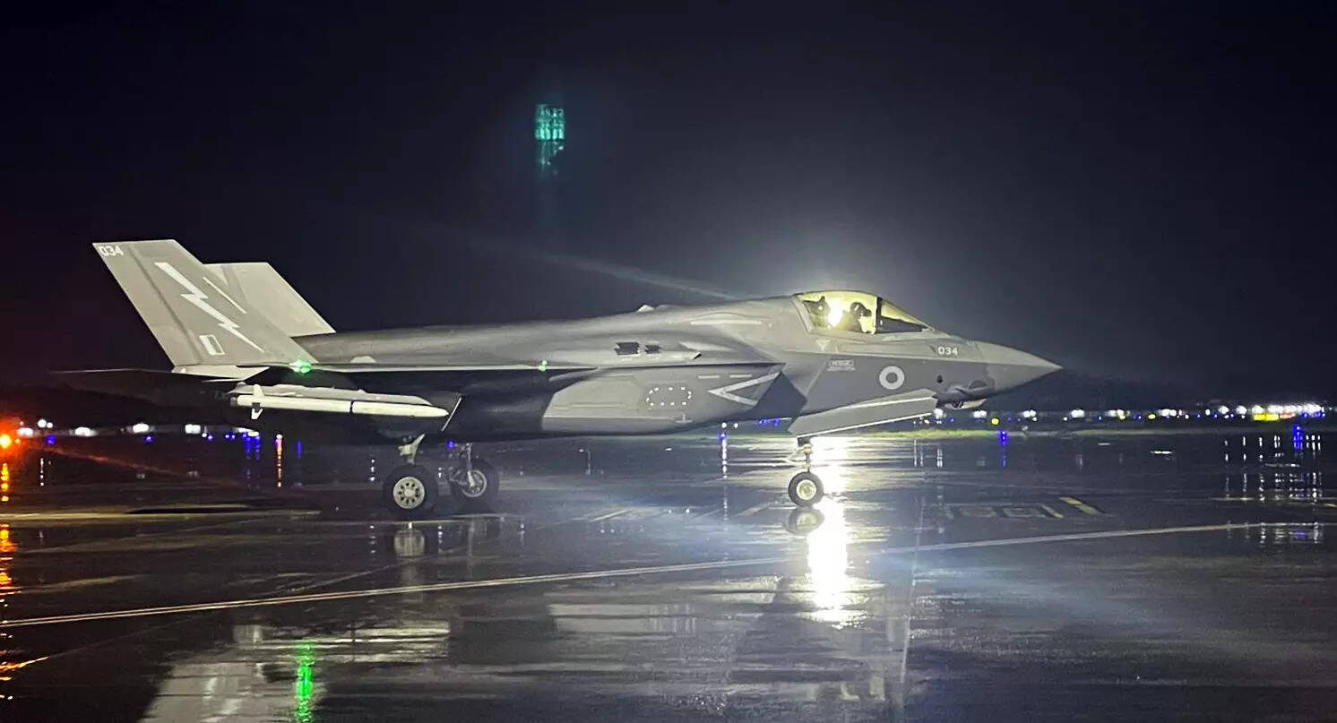 IAF says it identified and detected UK's F35B fighter jet: Has India ...