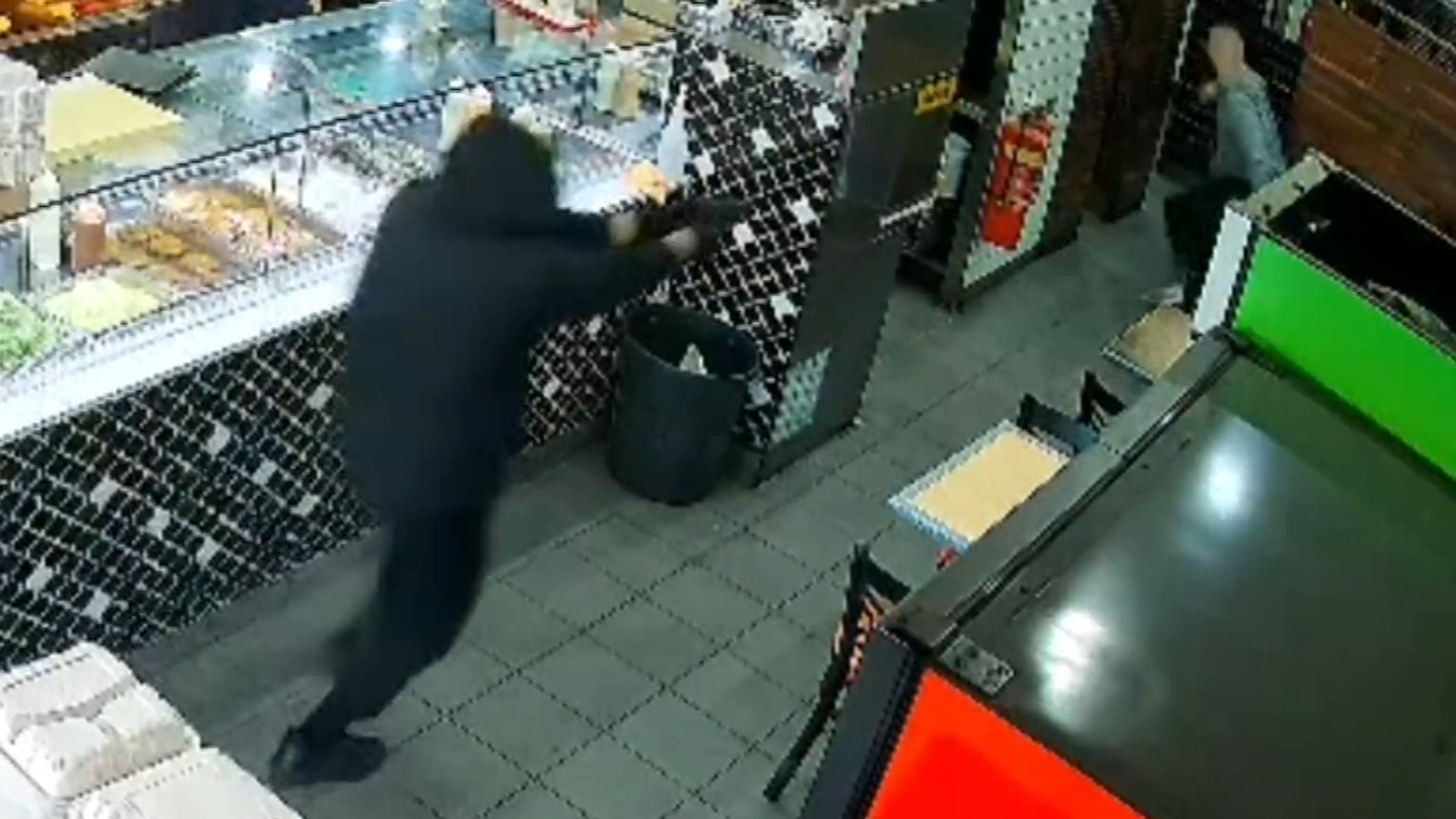 Kebab shop worker saved by boss during horror shooting