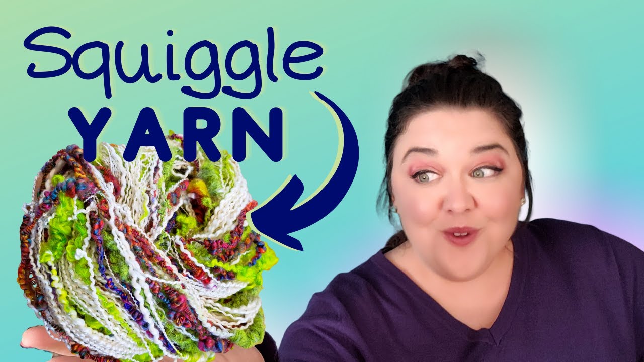 How to Spin Squiggle Yarn - A Wheel of Mystery Art Yarn Tutorial!
