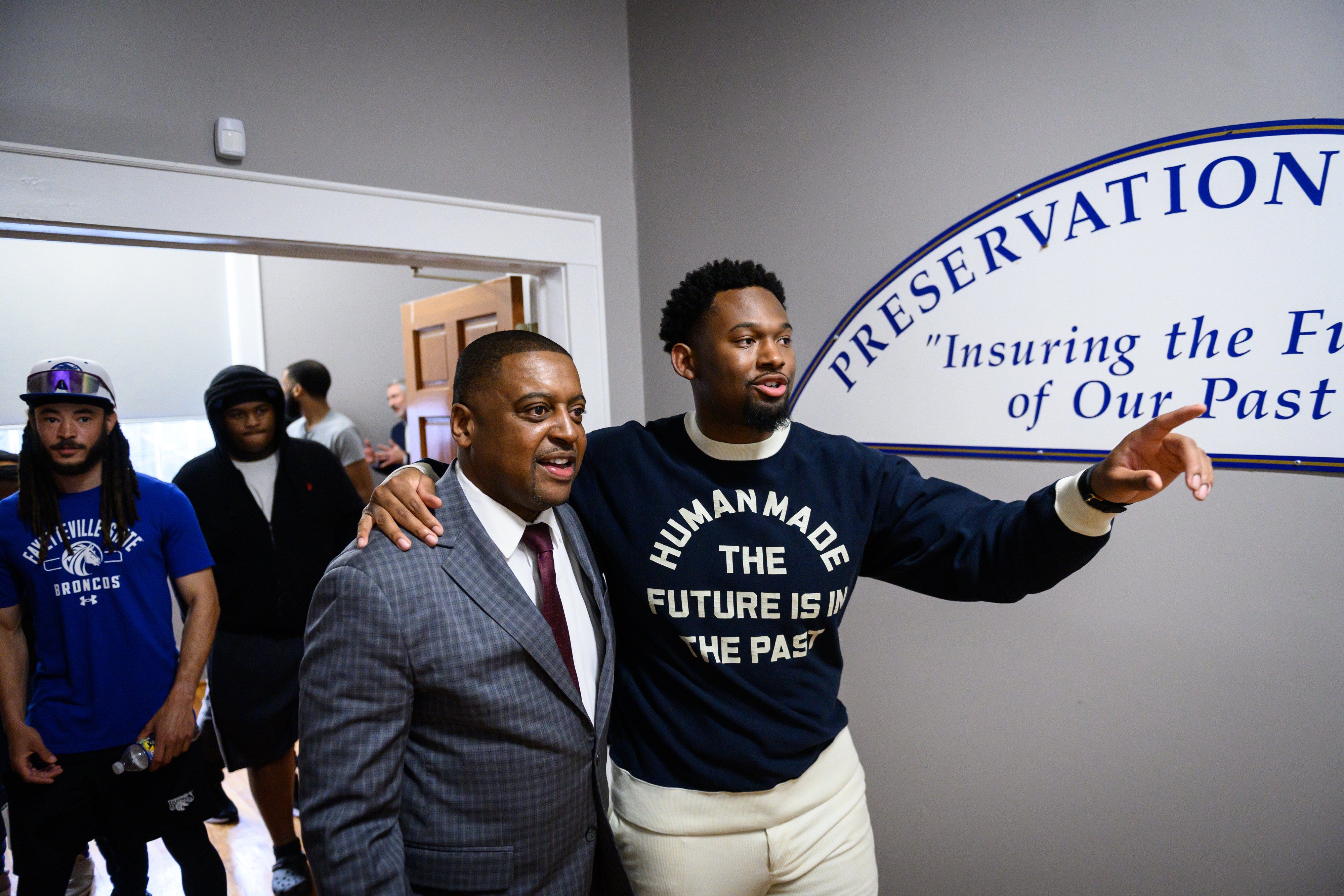 Fayetteville Mayor Colvin is calling it a day. He's moved the ball ...