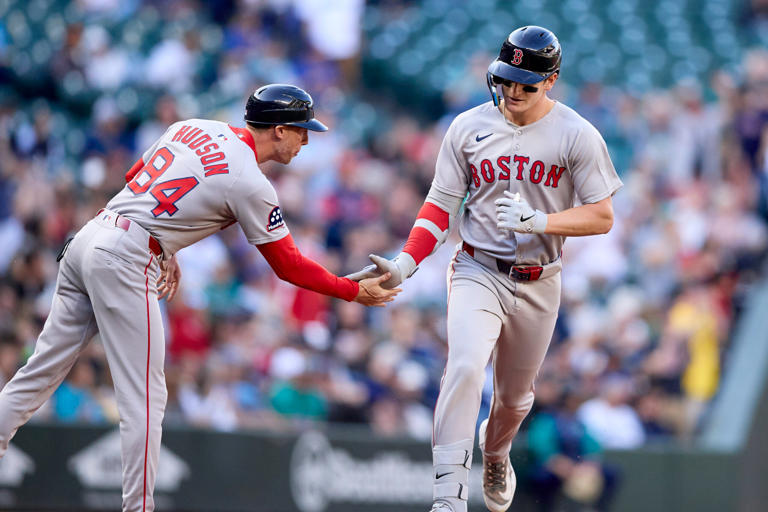 Roman Anthony belts first home run to help Red Sox extend win streak to ...