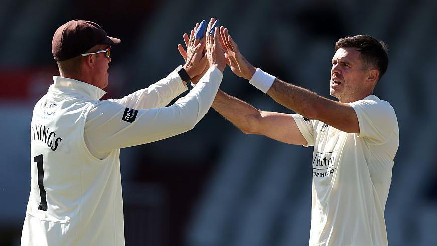 Anderson to captain Lancashire in Harris' absence