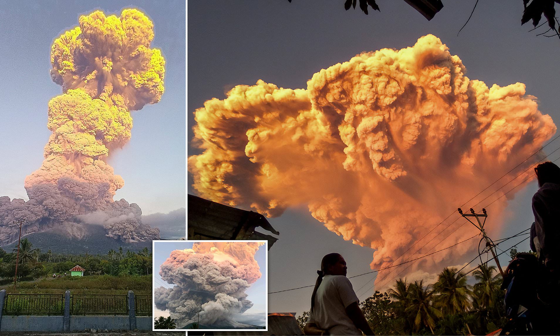 Indonesian volcano erupts, with alert raised to highest level