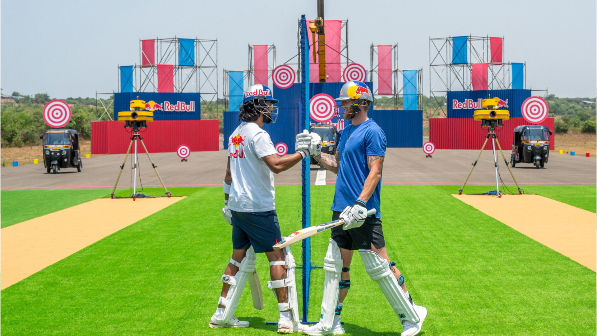 Ben Stokes And KL Rahul Put Aside England-India Rivalry To Take On Crazy Cricket Challenge
