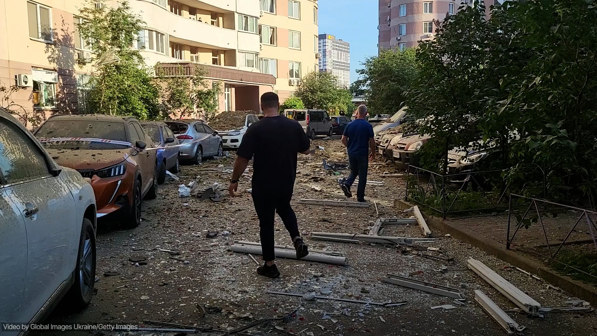 Ukraine Claims At Least 15 Dead After Russian Strikes On Kyiv