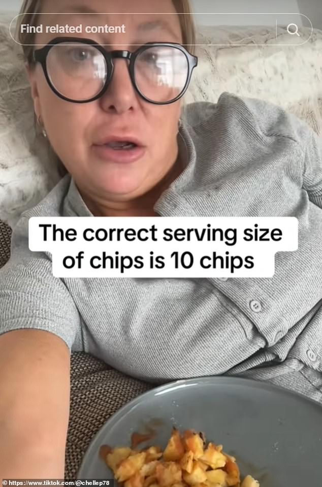 Social media users are BAFFLED to learn the serving size of a portion ...