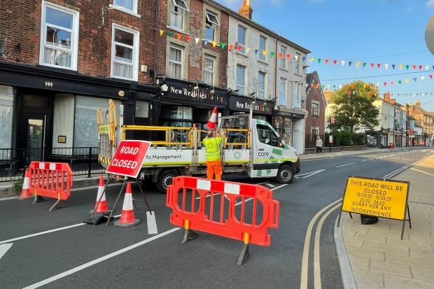 Fisherton Street once again hit with more roadworks due to last all week