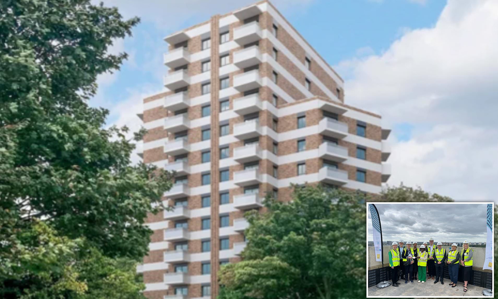 New London tower block is being built for women only - pledging help ...