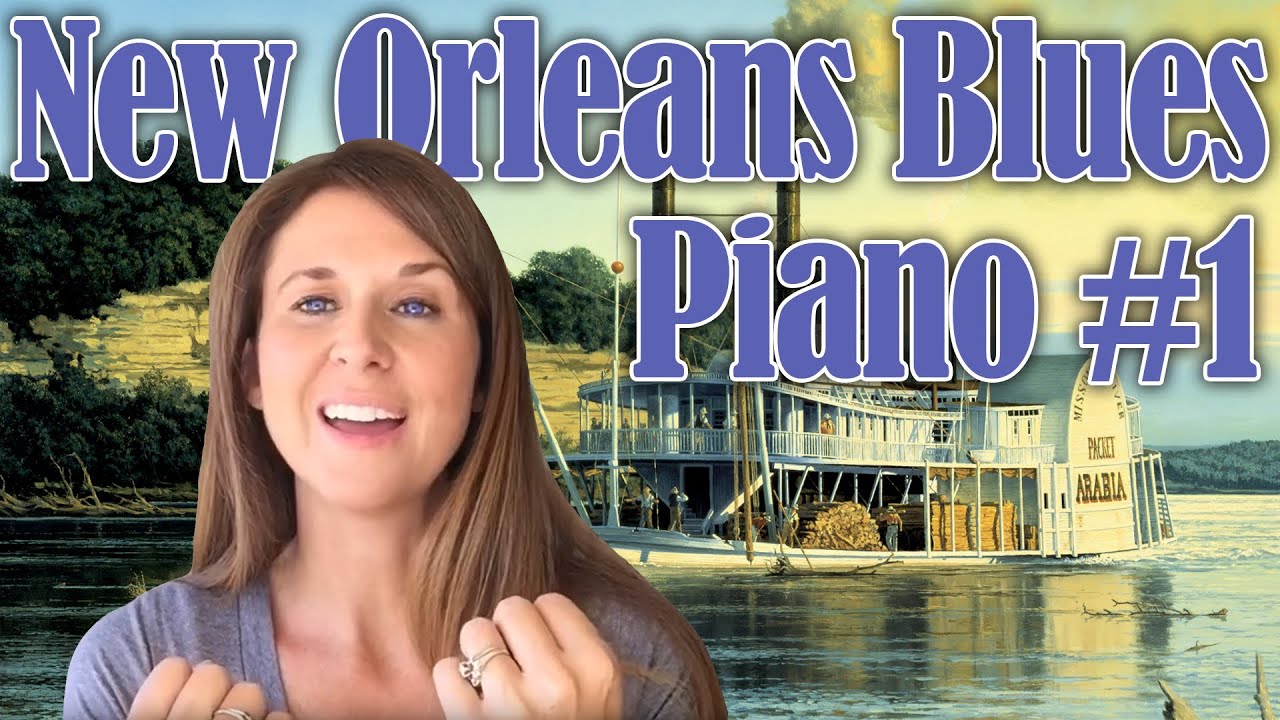 New Orleans Blues Piano Lesson - Boogie Shuffle Style