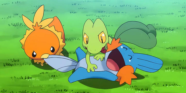 Pokemon Fan Art Imagines Hoenn Starters With Their Types Swapped