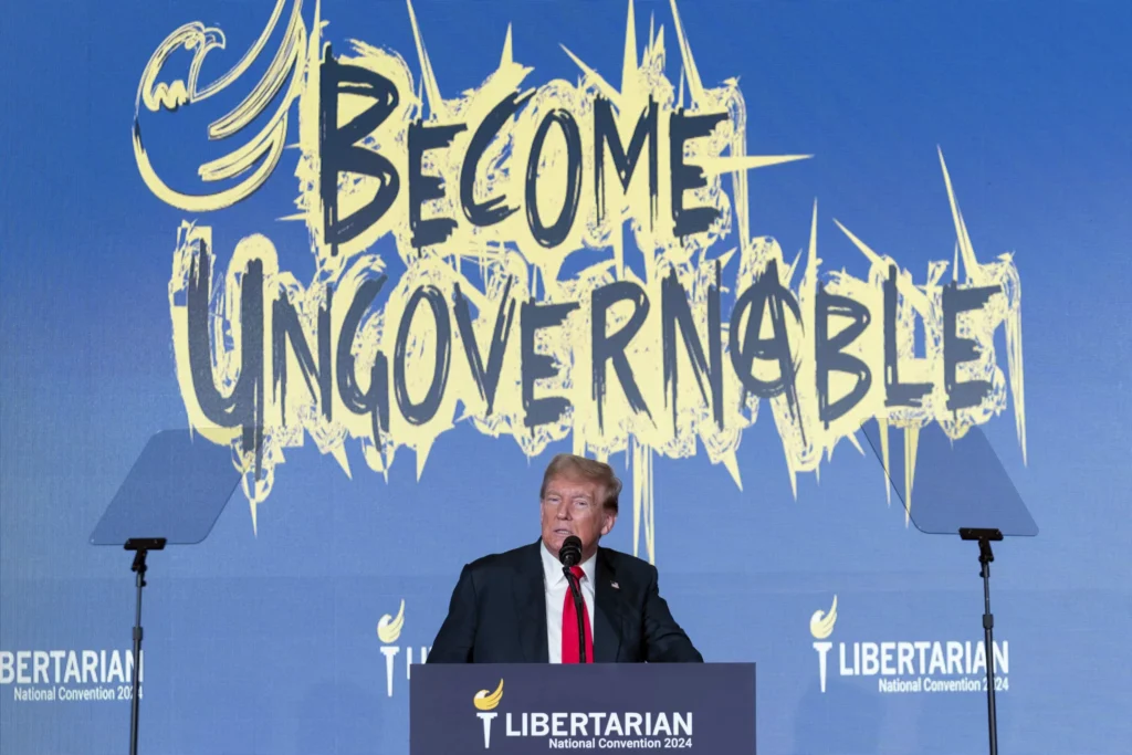 Libertarians leave party to join GOP and push Trump toward fiscal ...