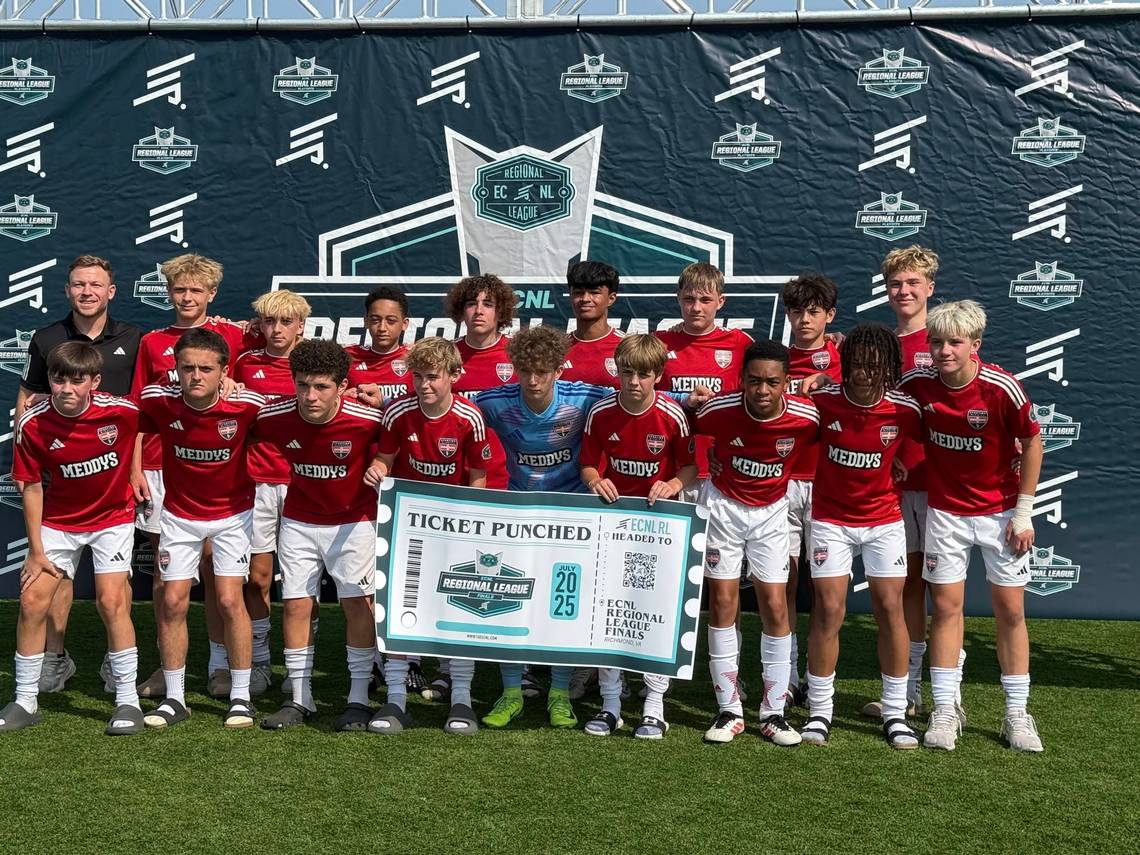 Sporting Wichita 14U boys soccer team wins Kansas State Cup, ECNL titles