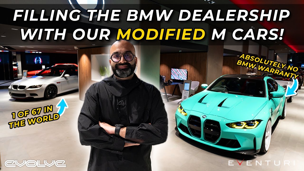 BMW Dealership Filled with Tuned M Cars! | Evolve x Park Lane Showroom ...