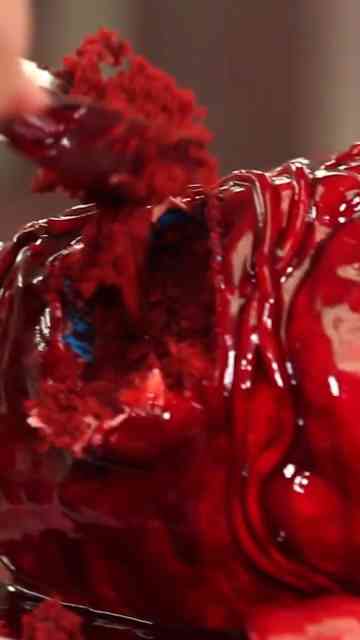 Crime scene cakes on YouTube now!