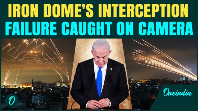 Israel’s Missile Defense Fails on LIVE Camera | Iranian Ballistic ...