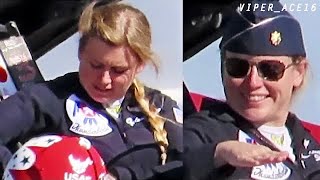 How one woman pilot stole the show with the USAF Thunderbirds