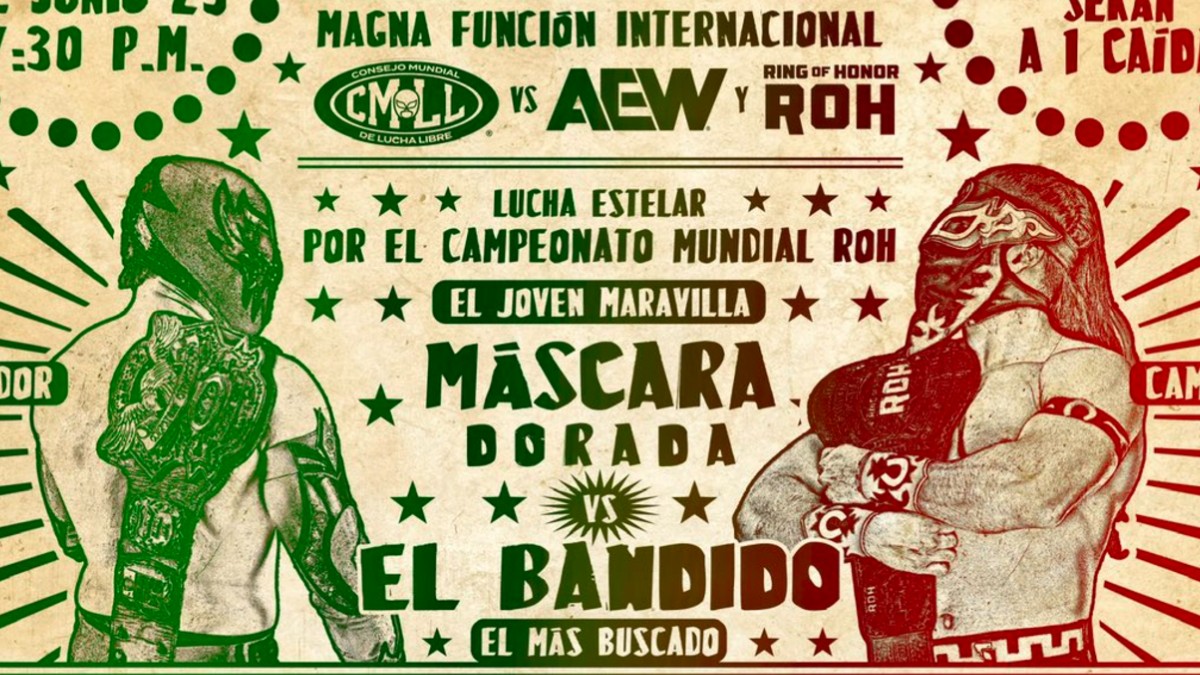 Cartelera CMLL vs AEW y ROH | A qué hora inician las luchas HOY y dónde ...