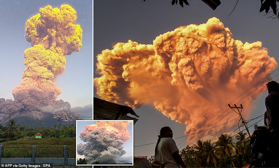 Indonesian volcano erupts with alert raised to highest level