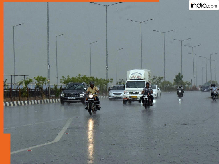 Delhi weather: Rains lash Delhi-NCR, residents get relief from scorching heat; IMD forecast says...