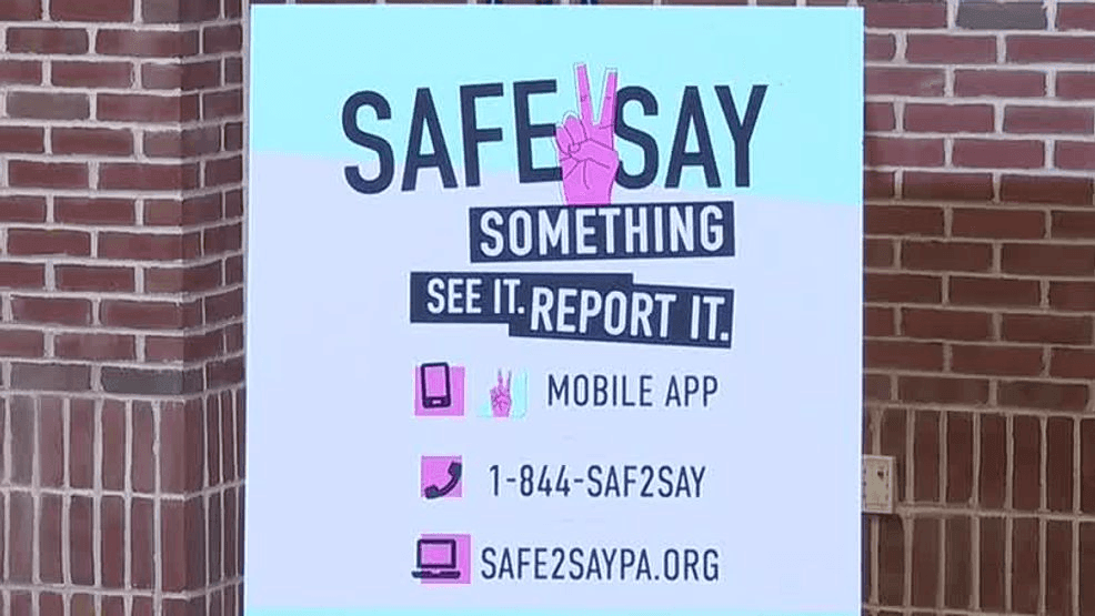 Safe2Say Something App proving itself useful