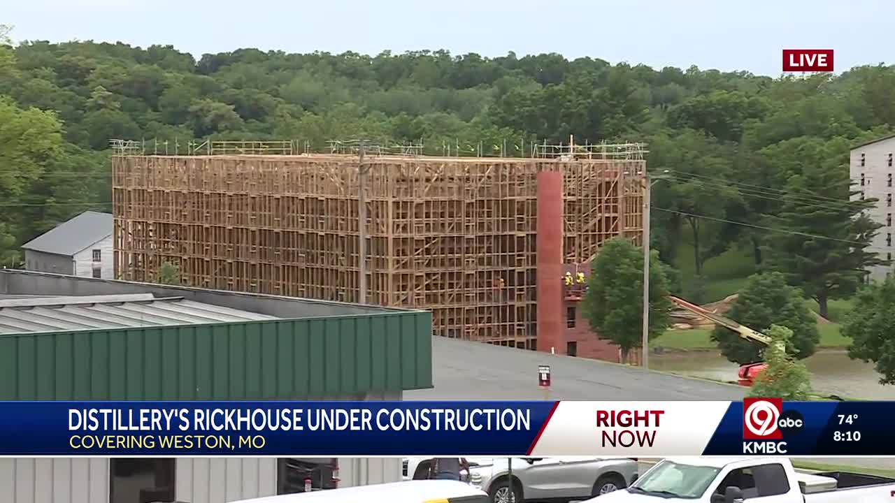 Weston distillery building new rickhouse to hold thousands of barrels ...