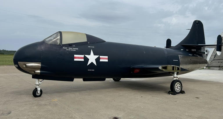 Fort Worth Aviation Museum Receives the Last Vought F6U Pirate