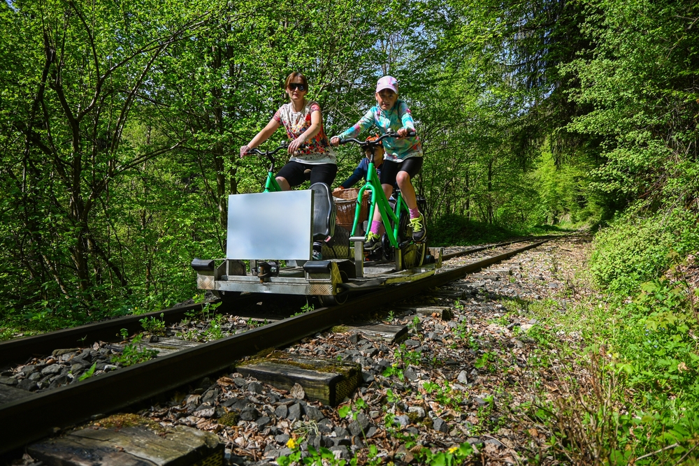 You Can Pedal Through The Redwood Forest On Rail Bikes In Northern ...