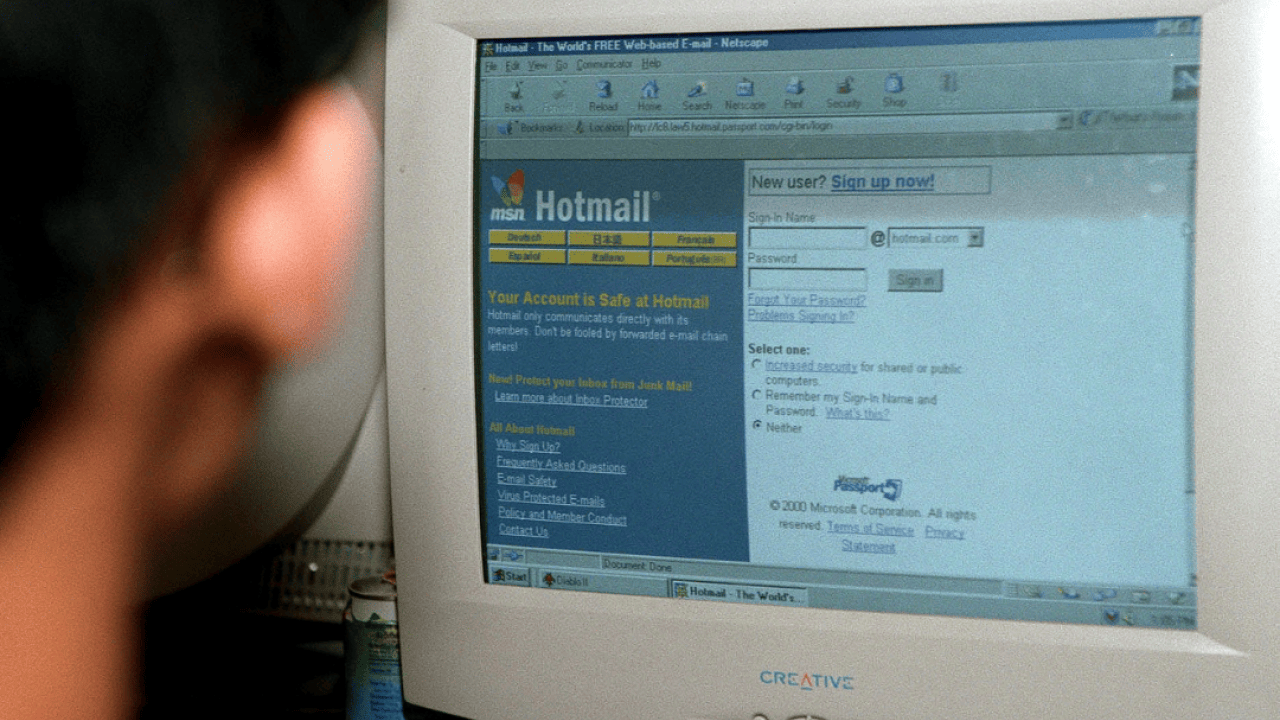 Do you still use your Hotmail account? Look back on how much emailing ...