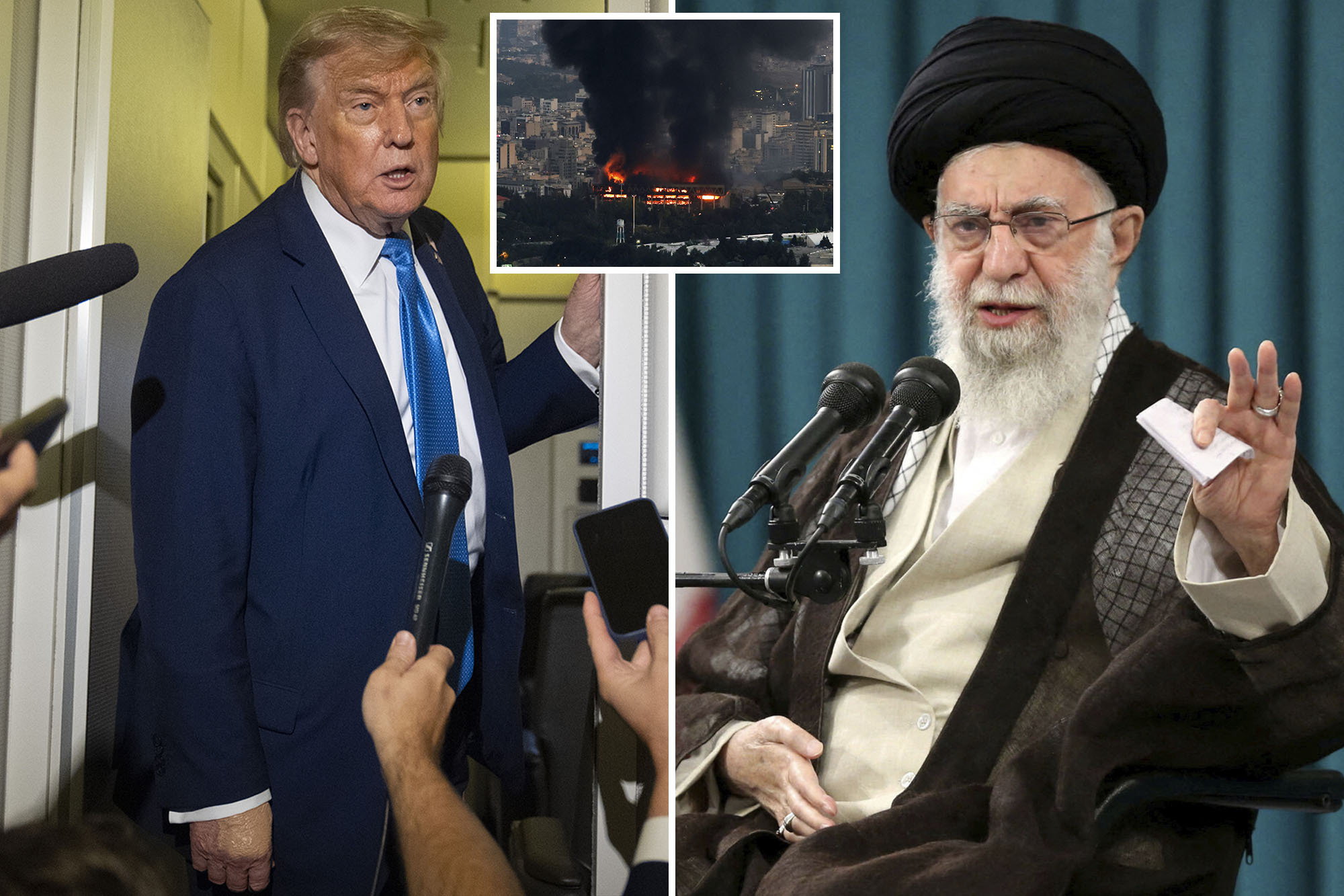 Trump reveals US knows where Iran’s supreme leader is ‘hiding,’ won’t ...