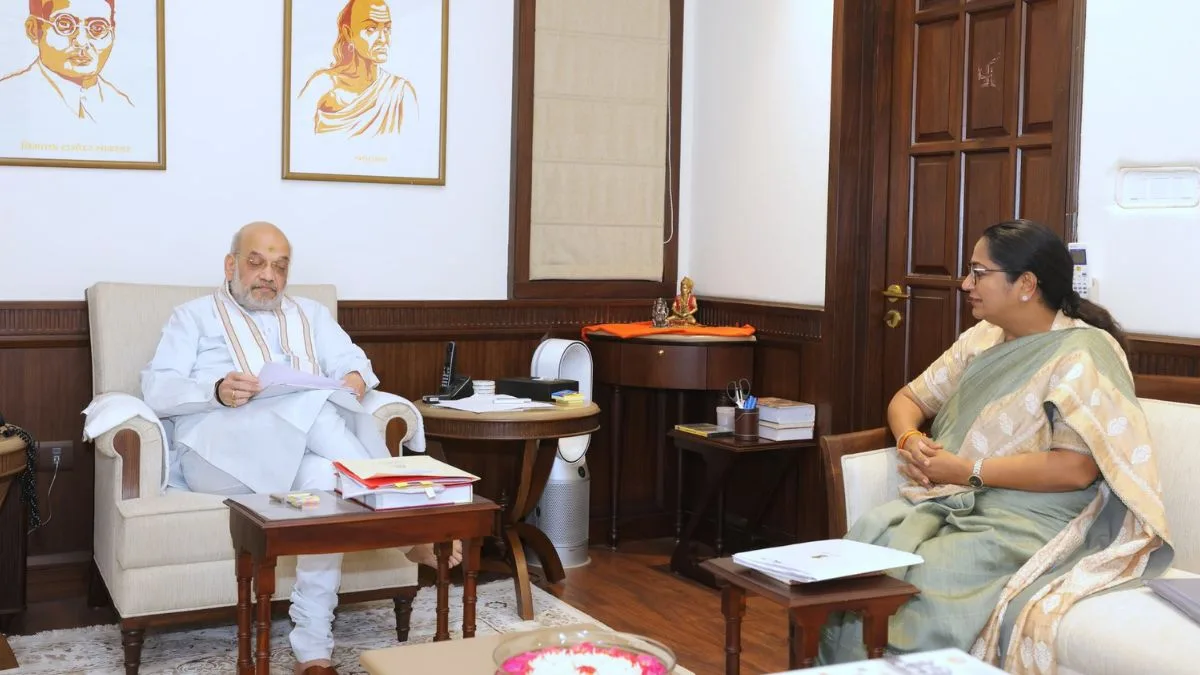CM Rekha Gupta meets Amit Shah to discuss development of Delhi