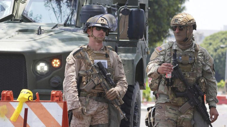 700 military personnel mobilized to support ICE in 3 states