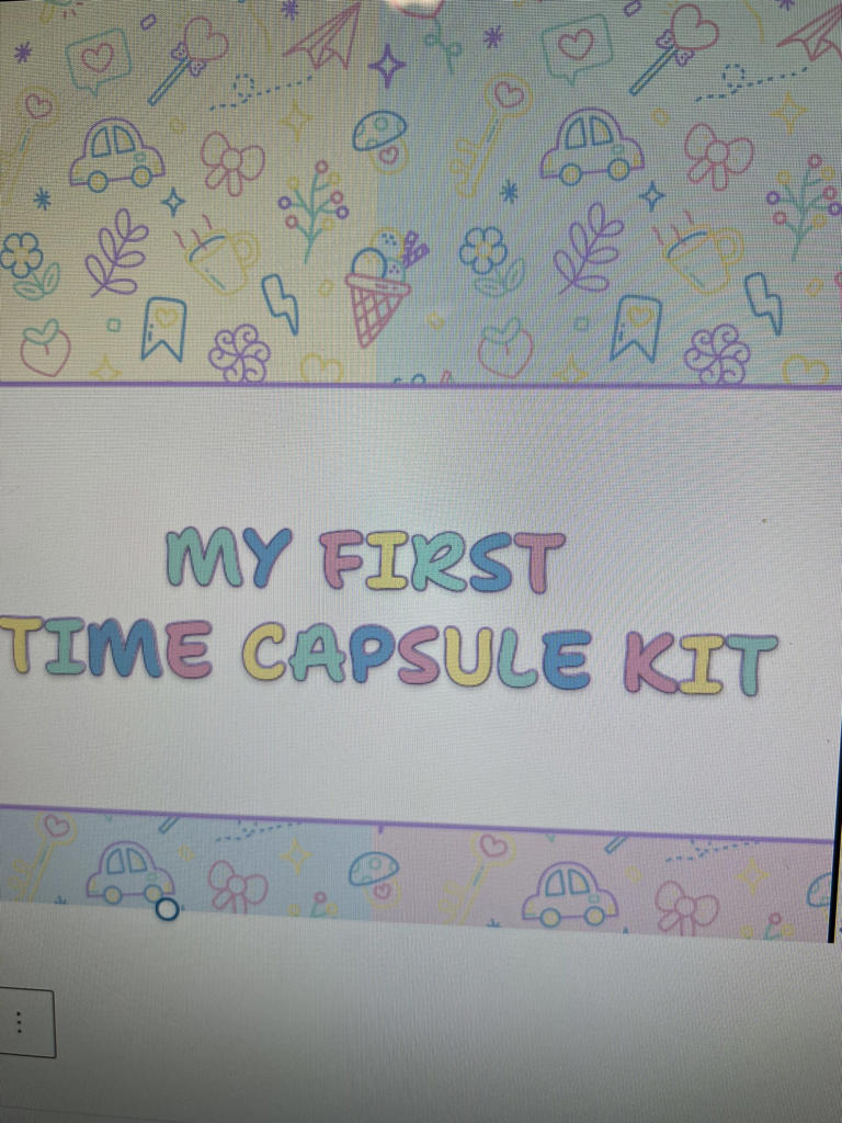 How to Create a Toddler Time Capsule Kit: Keepsake to last a lifetime