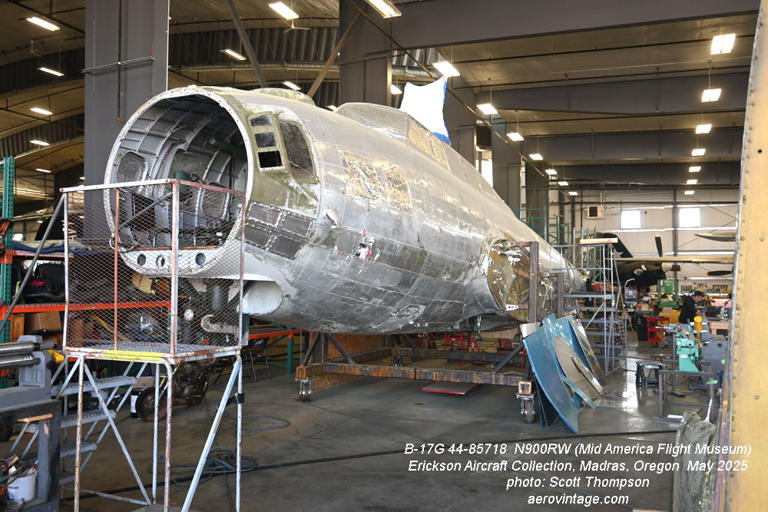 Major Restoration Milestone for the Mid-America Flight Museum's B-17G ...