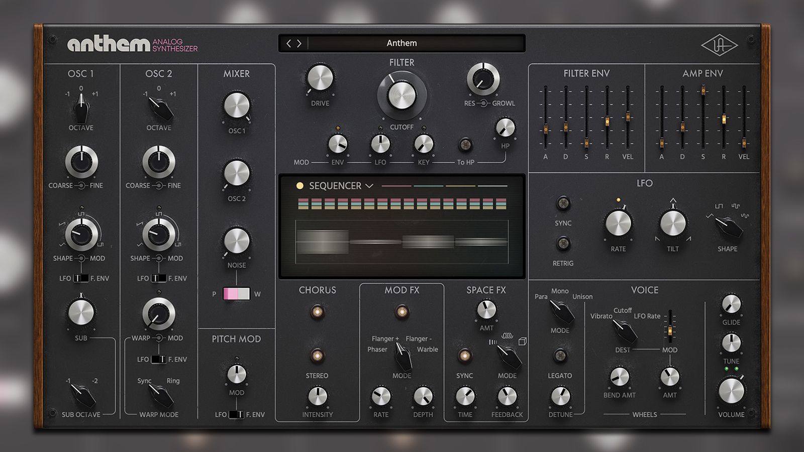 Universal Audio's Anthem synth plugin promises to "put the biggest ...