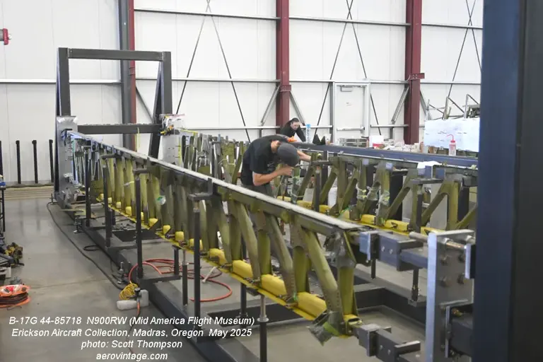 B-17 Restoration Progress Report From the Erickson Aircraft Collection