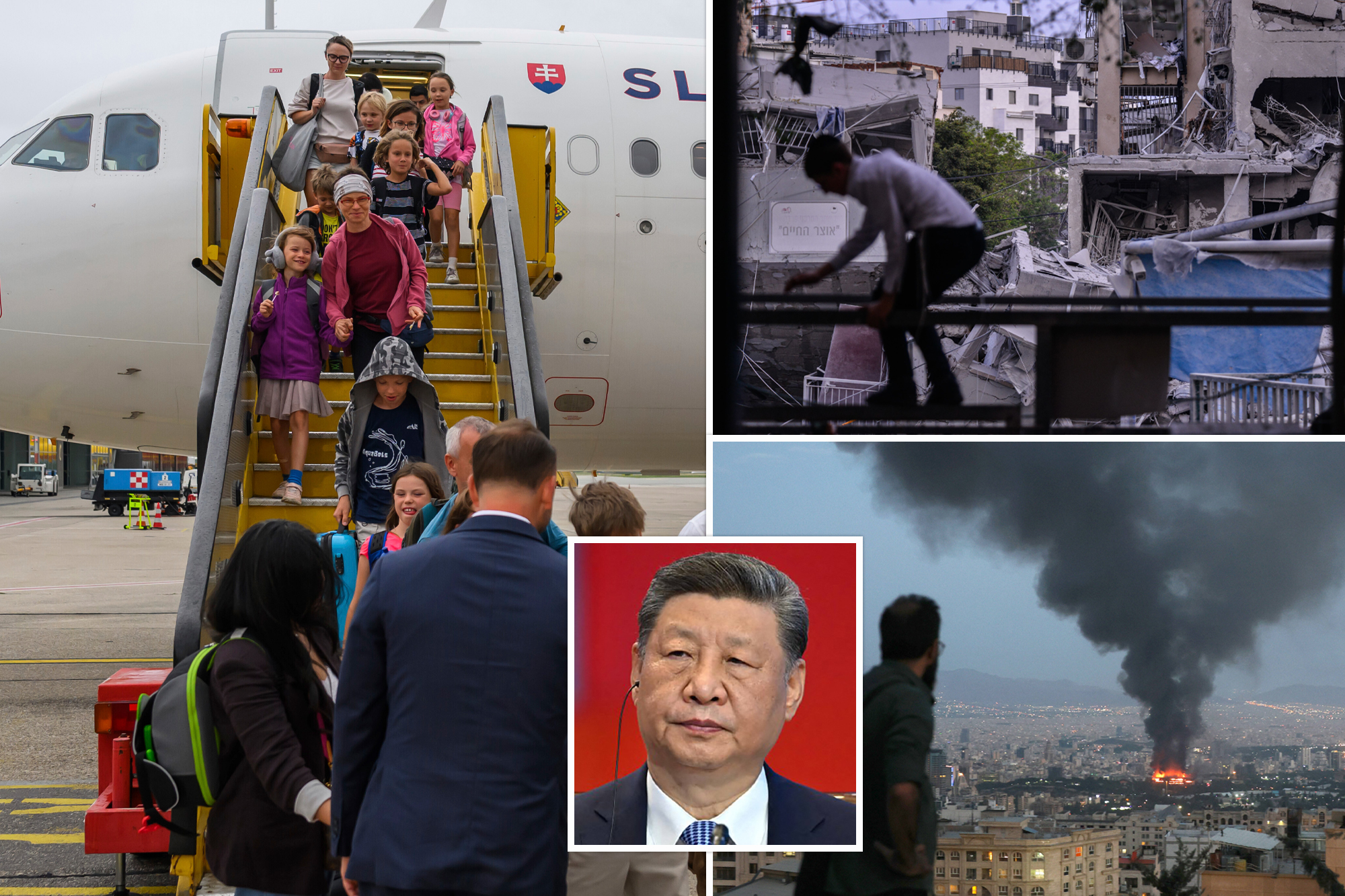 China leads exodus from Israel and Iran as nations rush to evacuate ...