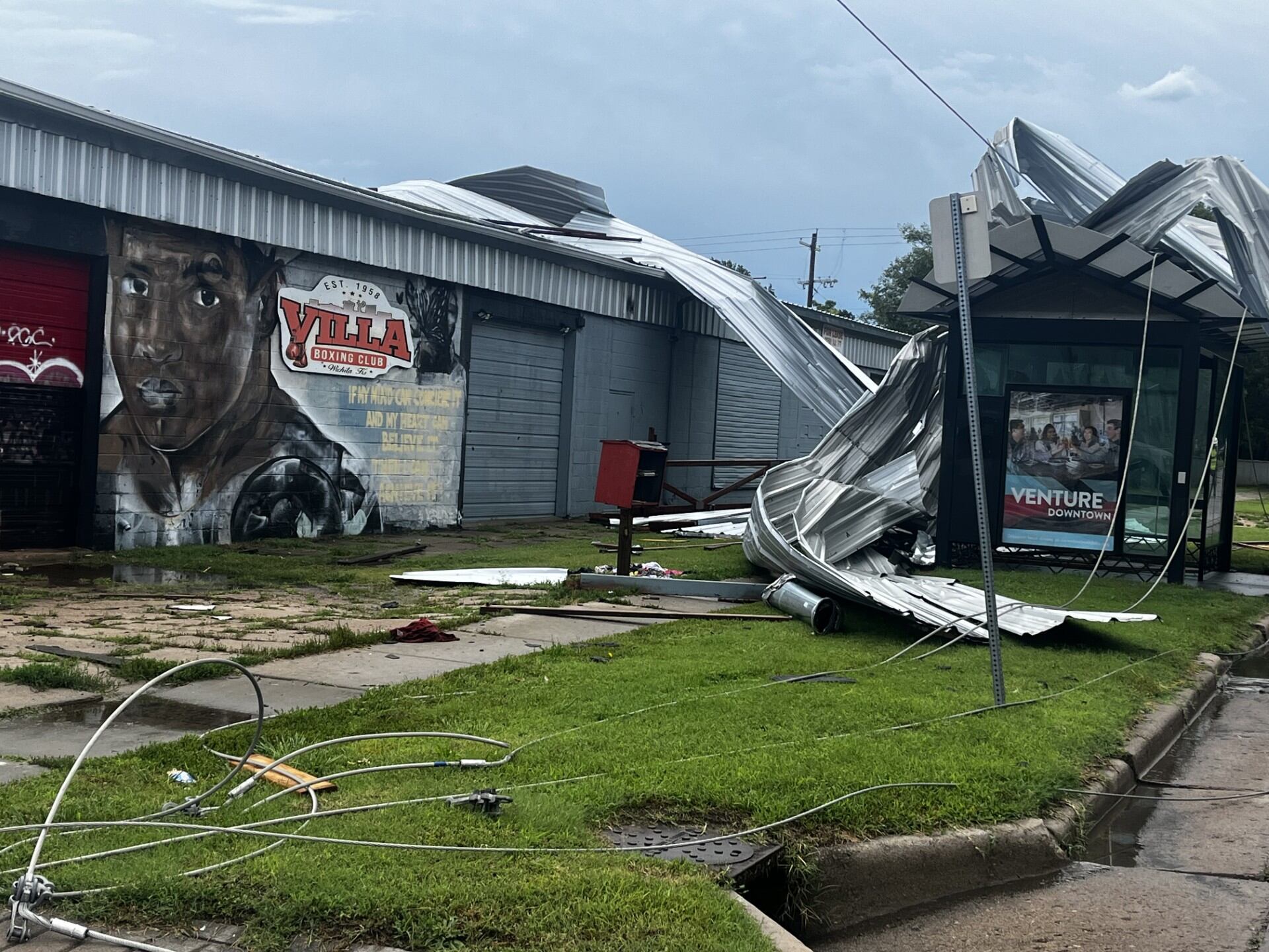 Villa Boxing Gym reopens seven months after storm ripped off roof