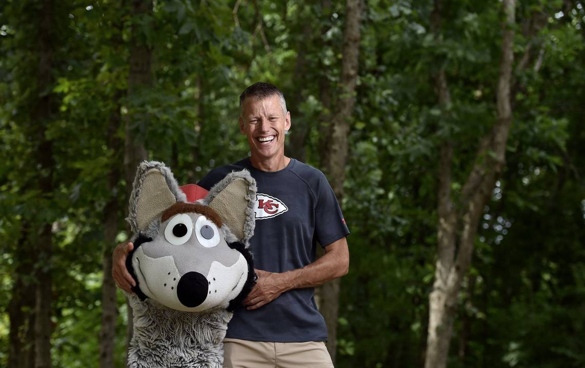 For 35 years, this man has entertained Chiefs fans as KC Wolf. Now he's ...
