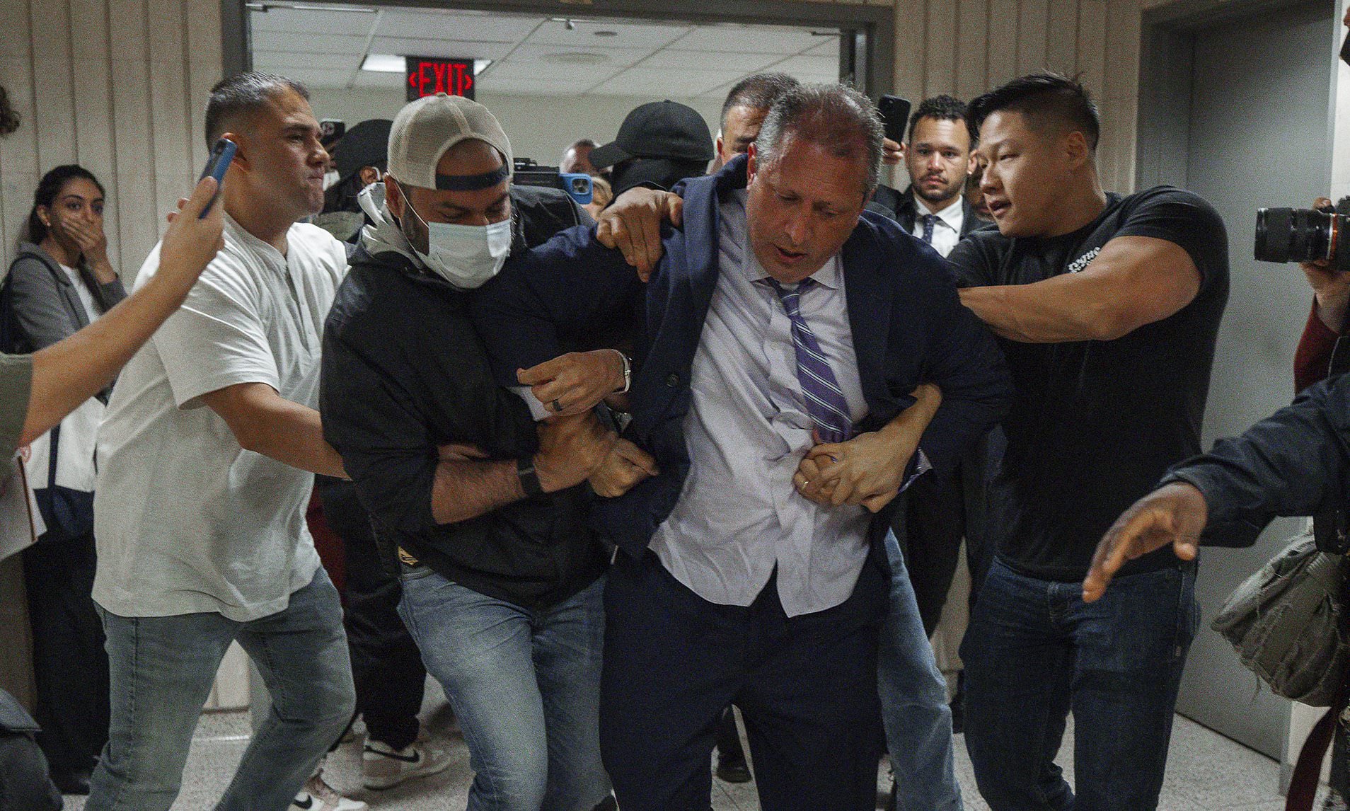 NYC's comptroller and mayor candidate Brad Lander is dramatically ...