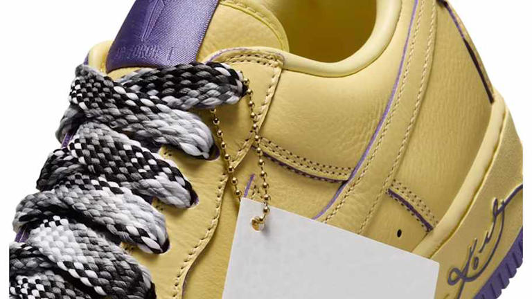 Kobe Bryant's Pajamas Inspired the Nike Air Force 1 'Soft Yellow'