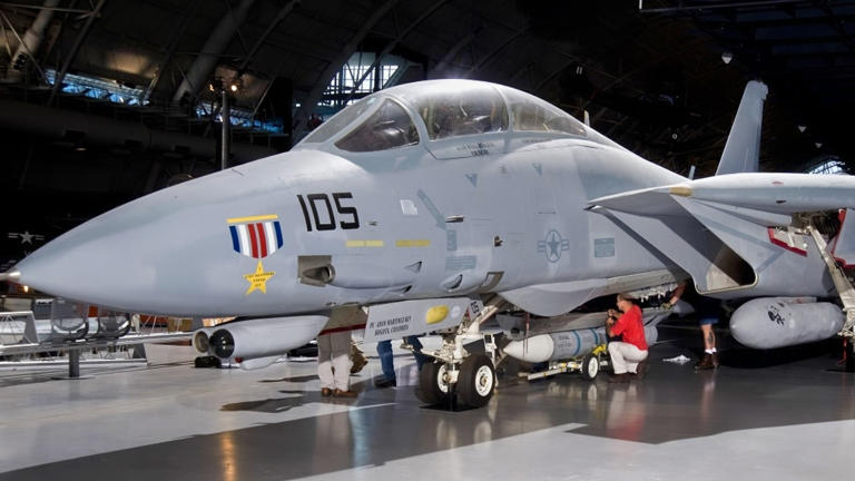 The US Navy F-14 Tomcat fighter’s combat record is one of perfection
